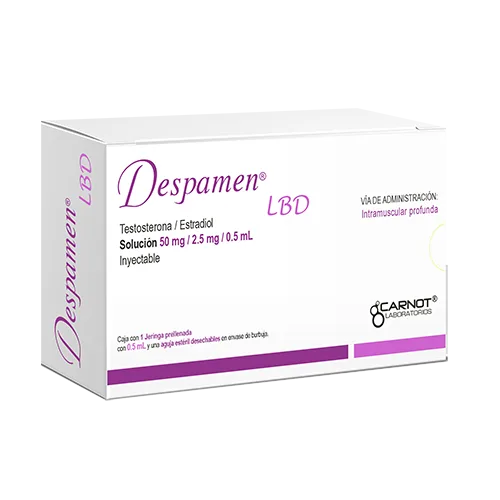 Despamen LBD Inyectable 50/25 mg – Estradiol y testosterona