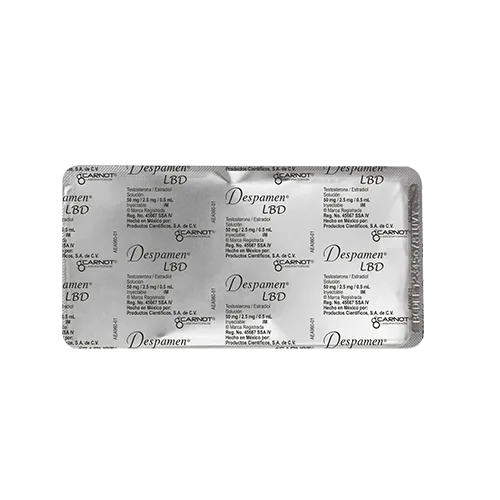 Despamen LBD Inyectable 50/25 mg – Estradiol y testosterona