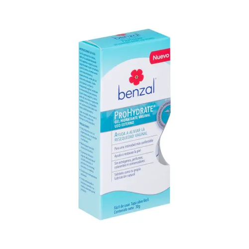 Comprar Benzal Gel Lubricante Vaginal Prohydrate Externo 30 G en ...