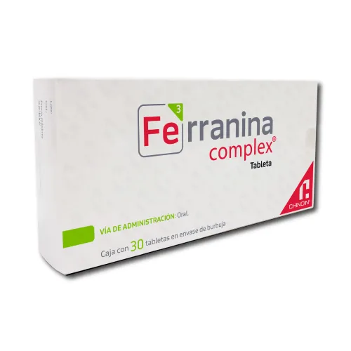 Ferranina Complex Con 30 Tabletas Prixz Farmacia Online