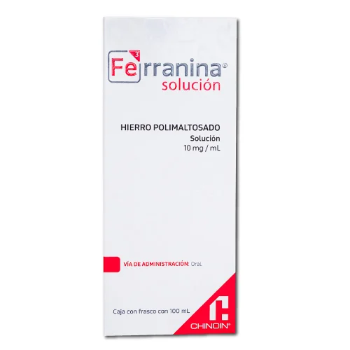 Ferranina Hierro Polimaltosado Solución Con 100 Ml | Farmacia Online Prixz