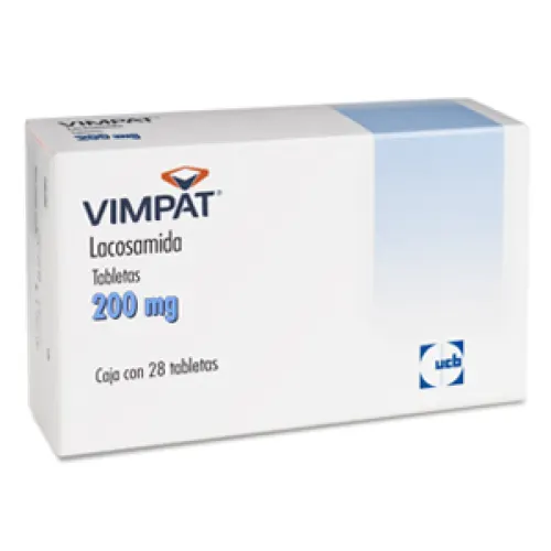 Vimpat 200 mg Tableta C28 - Tratamiento para epilepsia