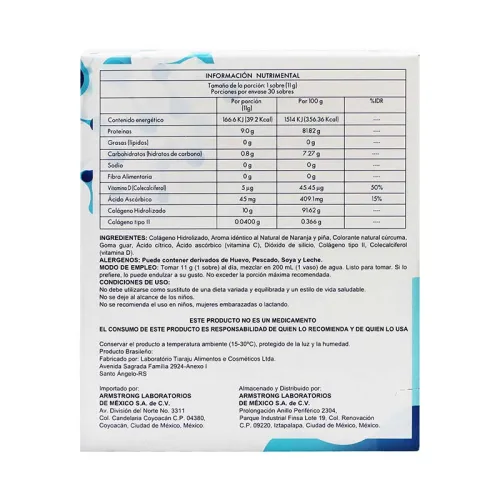 Compra Tesiflex Duo Suplemento Alimenticio Sabor Naranja Con 30 Sobres ...