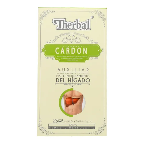 Therbal cardón té de boldo remedio herbolario 25 sobres caja - Compra en Prixz