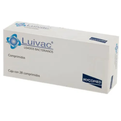 Luivac Lisados Bacterianos Con 28 Comprimidos Prixz Farmacia Online