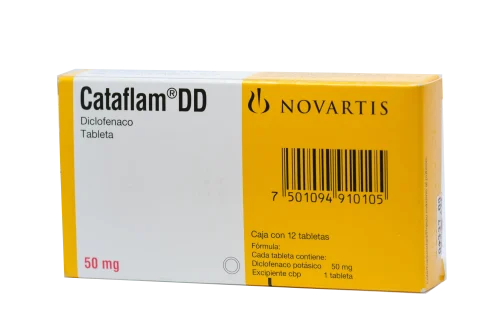 Cataflam dd 12 tabletas 50mg - Farmacia a domicilio
