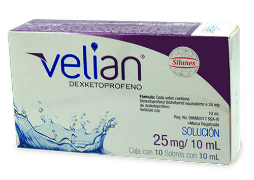 Velian 25 Mg Solución Con 10 Sobres - Farmacia a domicilio