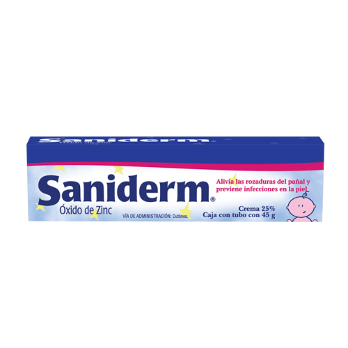 Saniderm 25 % Con 45 G De Crema - Compra en Prixz