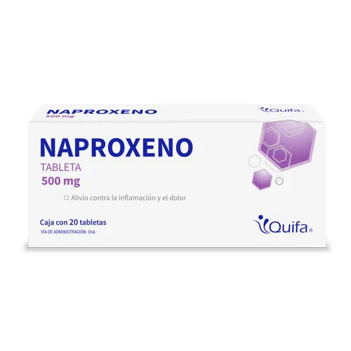 Naproxeno 500 Mg Con 20 Tabletas | Farmacia Online Prixz