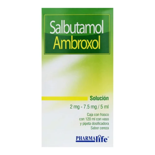 Salbutamol ambroxol salbutamol 2 mg ambroxol 7.5 mg con 1 solución - Farmacia Prixz