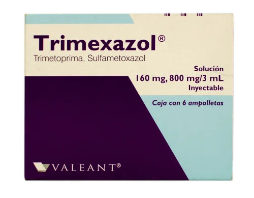 Trimexazol trimetoprima 160 mg sulfametoxazol 800 con 6 solución ...
