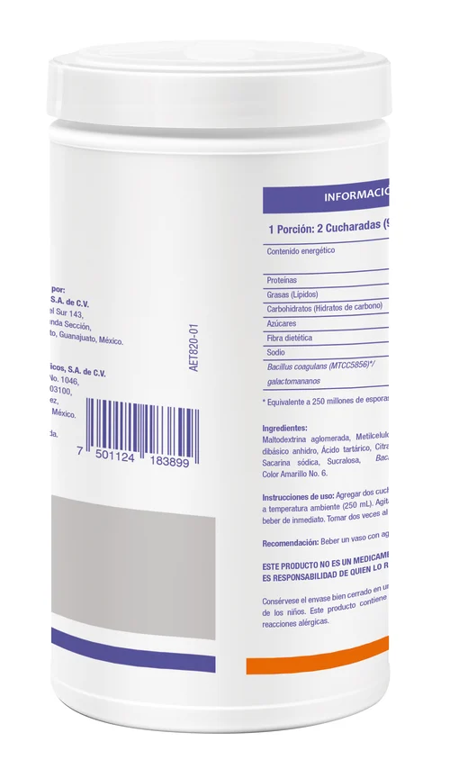 Fibiomet Suplemento Alimenticio 270 g – Salud digestiva y fibra
