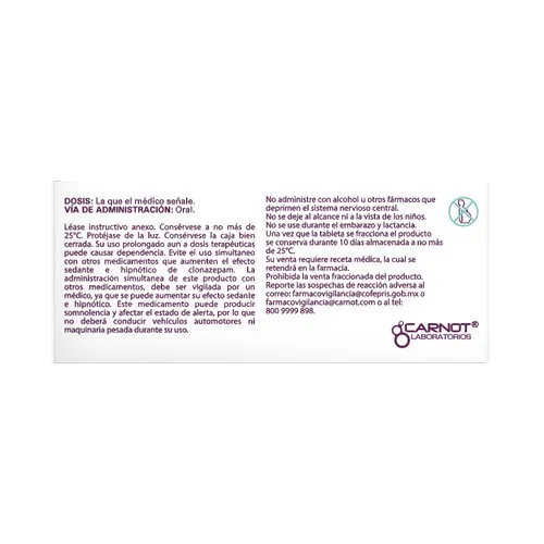 ANZANERA Clonazepam 2 mg – Tratamiento Neurológico