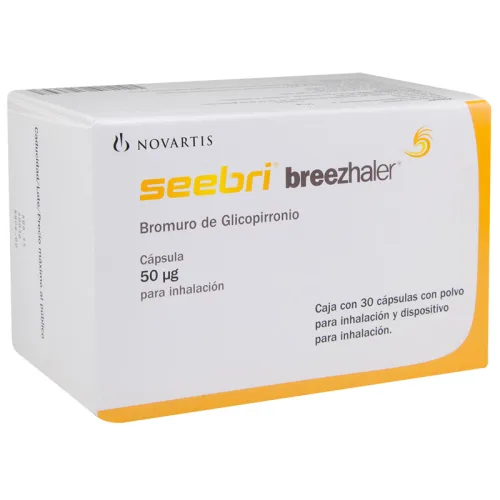 Compra Seebri Breezhaler 50 Mcg Con 30 Cápsulas Para Inhalación | Buen ...