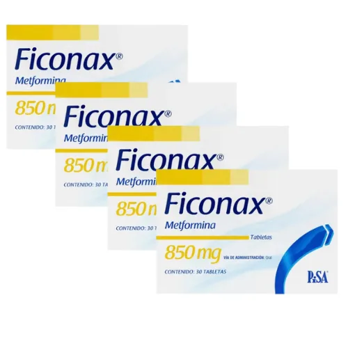Ficonax 850 Mg Con 30 Tabletas Pack 4x3 Prixz Farmacia Online