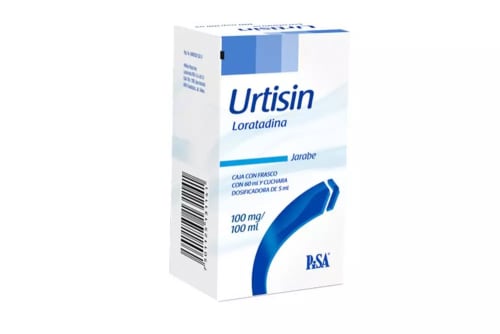 URTISIN JARABE 100 MG/100 ML – Alivio de reacciones alérgica