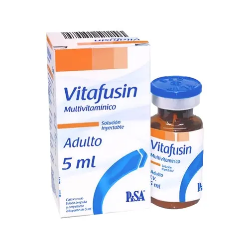 Vitafusin Multivitamínico Adulto – Suplemento alimenticio inyectable