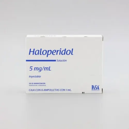 Haloperidol Inyectable 5 mg/ml – Uso en esquizofrenia y psicosis crónica