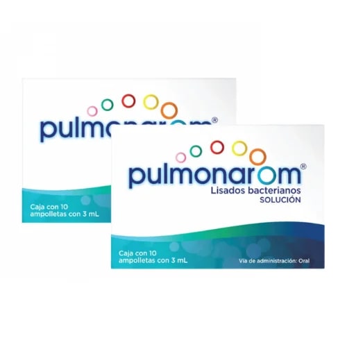 Oferta Pack de 2 - Pulmonarom Solución De 3 Ml Con 10 Ampolletas - Farmacia Prixz
