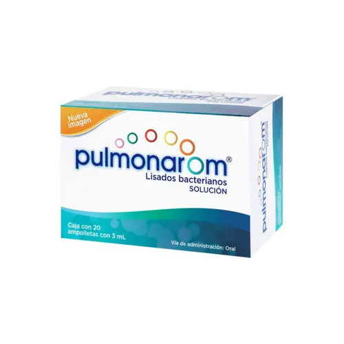 Pulmonarom Oral Ampolletas – Inmunoestimulante respiratorio