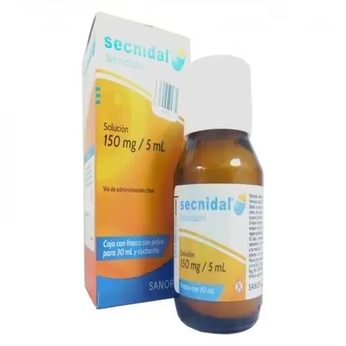 Secnidal 150 Mg Solución Polvo Con 30 Ml - Compra en Prixz
