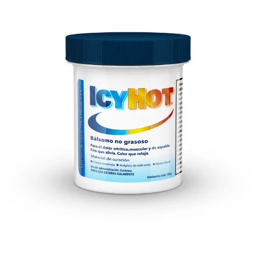 ICY HOT BALM FRASCO 100 G CREMA – Alivio Tópico del Dolor