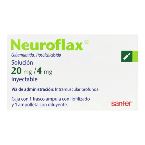 Neuroflax 20/4 Mg Con 1 Frasco Ámpula Prixz Farmacia Online