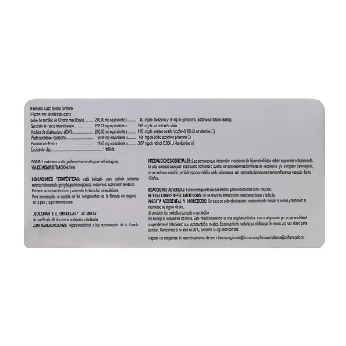 ROMINA CON 30 TABLETAS – Tratamiento ginecológico