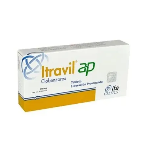 ITRAVIL AP Cápsulas 60 mg – Tratamiento de la obesidad