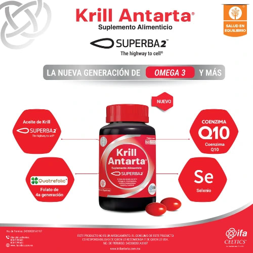 Krill Antarta Superba2 – Omega 3 y salud cardiovascular