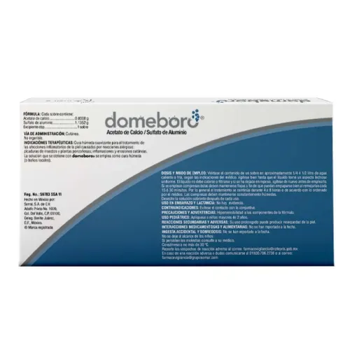 DOMEBORO Polvo 2 g – Tratamiento de heridas superficiales