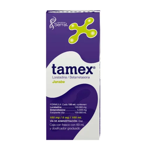 Tamex 100/5 Mg Solución Con 60 Ml - Compra en Prixz