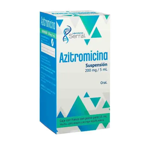 Azitromicina 200 Mg Suspensión Con 15 Ml | Farmacia Online Prixz