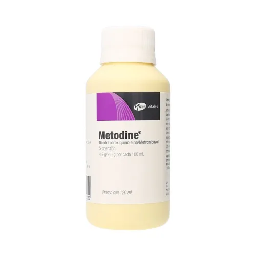Metodine 4.2/2.5 G Suspensión Oral Con 120 Ml - Compra en Prixz