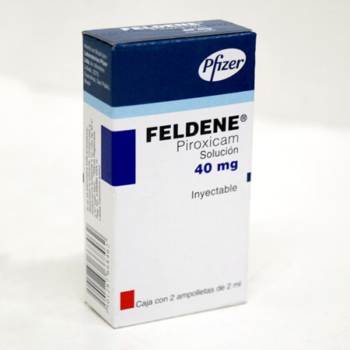Compra Feldene 40 Mg Con 2 Ampolletas en Oferta