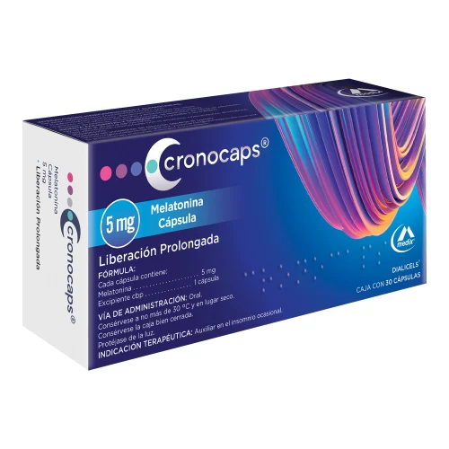 Cronocaps 5 Mg Con 30 Cápsulas Prixz Farmacia Online