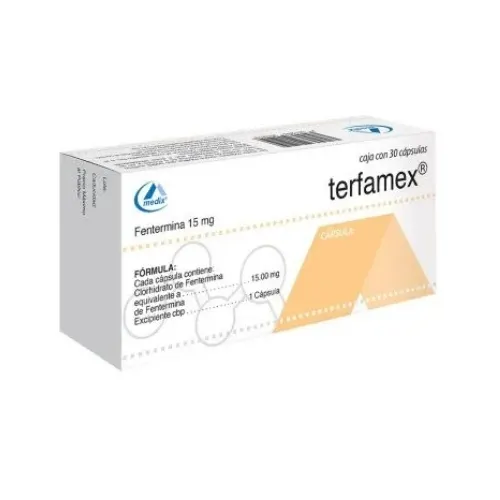 TERFAMEX Cápsula 15 MG – Tratamiento de la obesidad
