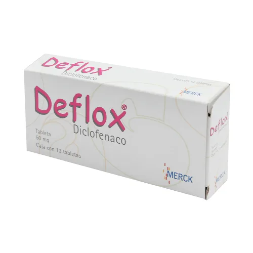Comprar Deflox 50 Mg Con 12 Tabletas en Farmacia Prixz