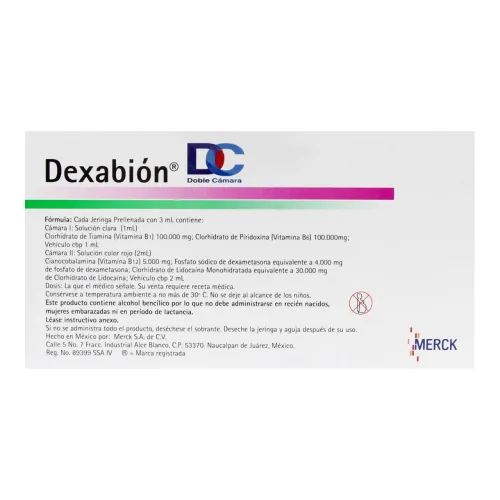 DEXABION DC Inyección 3 ML – Tratamiento Reumatológico