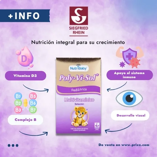 Poly-Vi-Sol Pediátrico Multivitamínico Infantil Gotas 50 ml