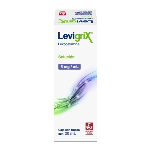 Levigrix 5 Mg Solución Con 20 Ml | Farmacia Online Prixz
