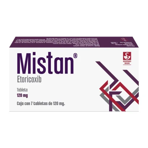 Mistan 120 Mg Con 7 Tabletas | Farmacia Online Prixz