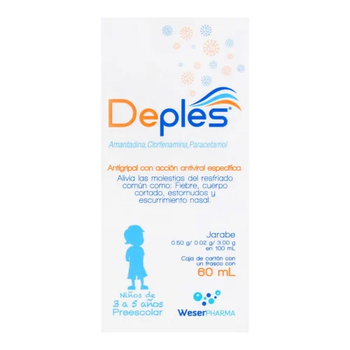Deples 0.5/0.02/3 G Jarabe 60 Ml | Farmacia Online Prixz