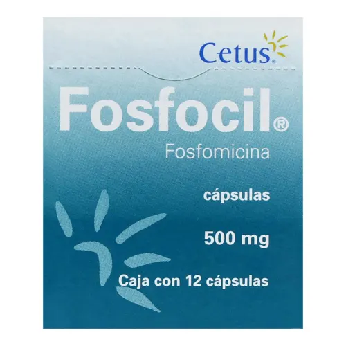 Fosfocil 500 Mg Con 12 Cápsulas | Farmacia Online Prixz
