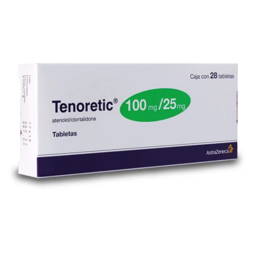 Tenoretic 100/25 Mg Con 28 Tabletas | Farmacia Online Prixz