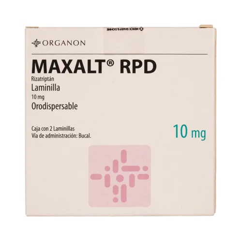Maxalt Rpd 10 Mg Con 2 Laminillas - Compra en Prixz