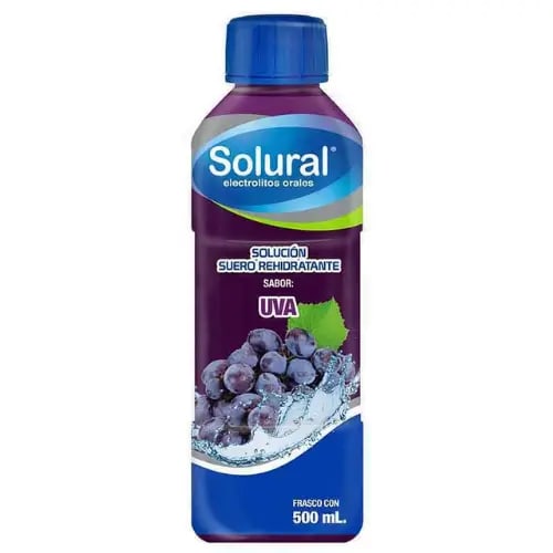 Compra Solural Solución Sabor Uva 500 Ml en Oferta