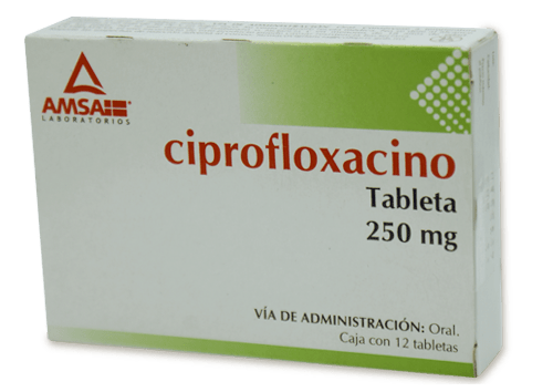 Compra Ciprofloxacino 250 Mg Con 12 Tabletas | Buen Fin en Prixz