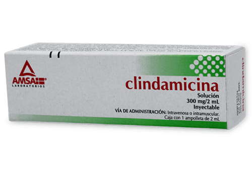 Clindamicina 300 Mg Solución Inyectable 1 Ampolleta 2 Ml | Farmacia ...