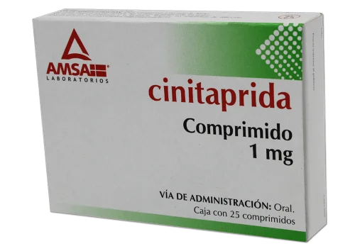 Cinitaprida 1 mg Caja con 25 Comprimidos